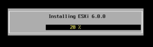 Interactive ESXi Server Installation from a USB Drive