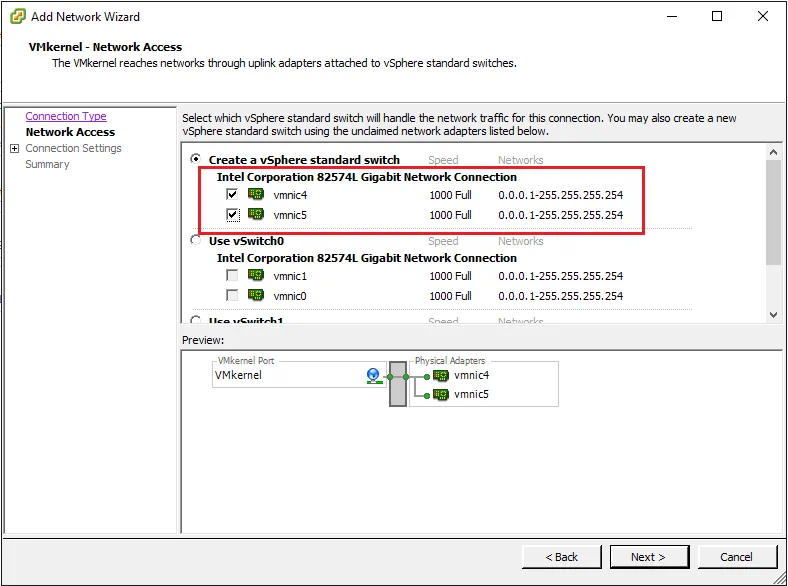 How to Configure ESXi vMotion Network