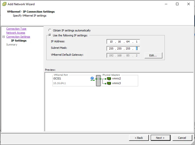 How to Configure ESXi Storage Networks in vSphere