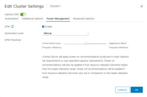 How to Configure a DRS Cluster in VMware
