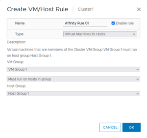 How to Configure a DRS Cluster in VMware