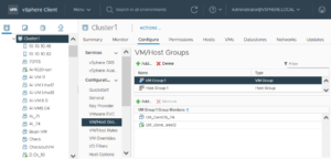 How to Configure a DRS Cluster in VMware