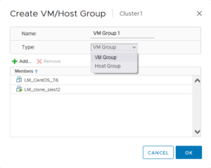 How to Configure a DRS Cluster in VMware