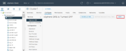 How to Configure a DRS Cluster in VMware