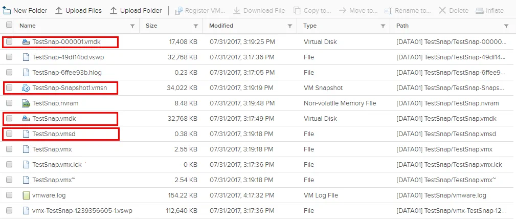 How To Create Snapshots In Vsphere Web Client And Via Powercli 2757