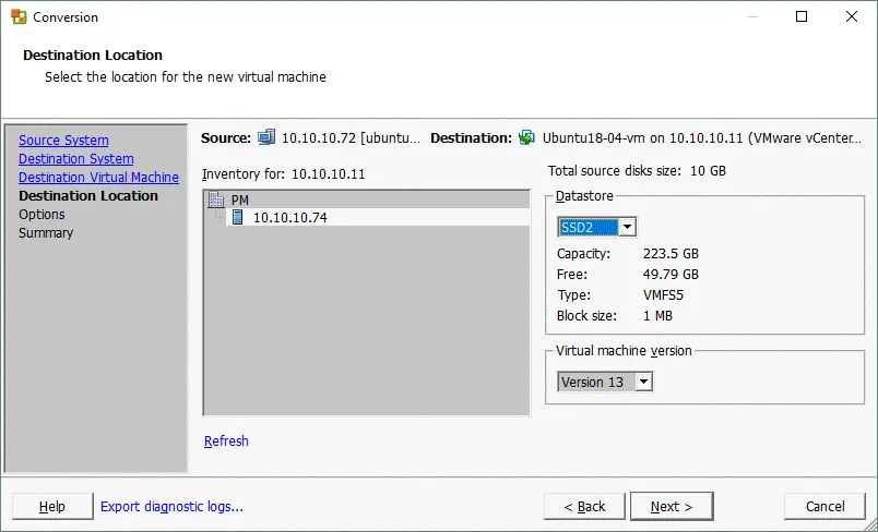 VMware P2V Linux Conversion – The Essential Methods