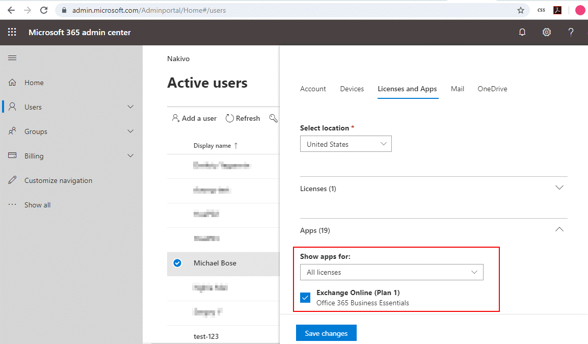  Outlook 365 Exchange