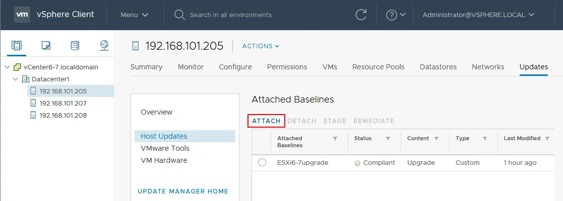 How to Update VMware ESXi 6.5 to 6.7 by Installing Patches