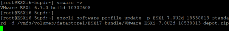 How to Upgrade ESXi 6.7 to 7 and 7.0 U2 (Multiple Methods)