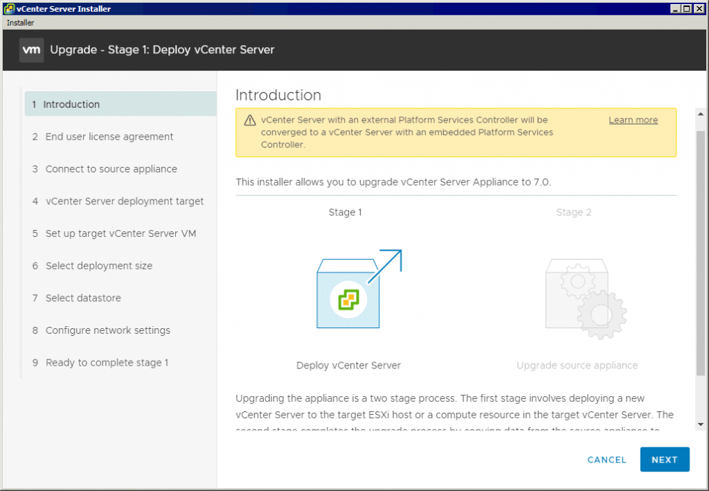 Upgrade to VMware vCenter 7 – A Step-by-Step Guide