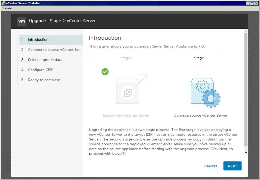 Upgrade to VMware vCenter 7 – A Step-by-Step Guide