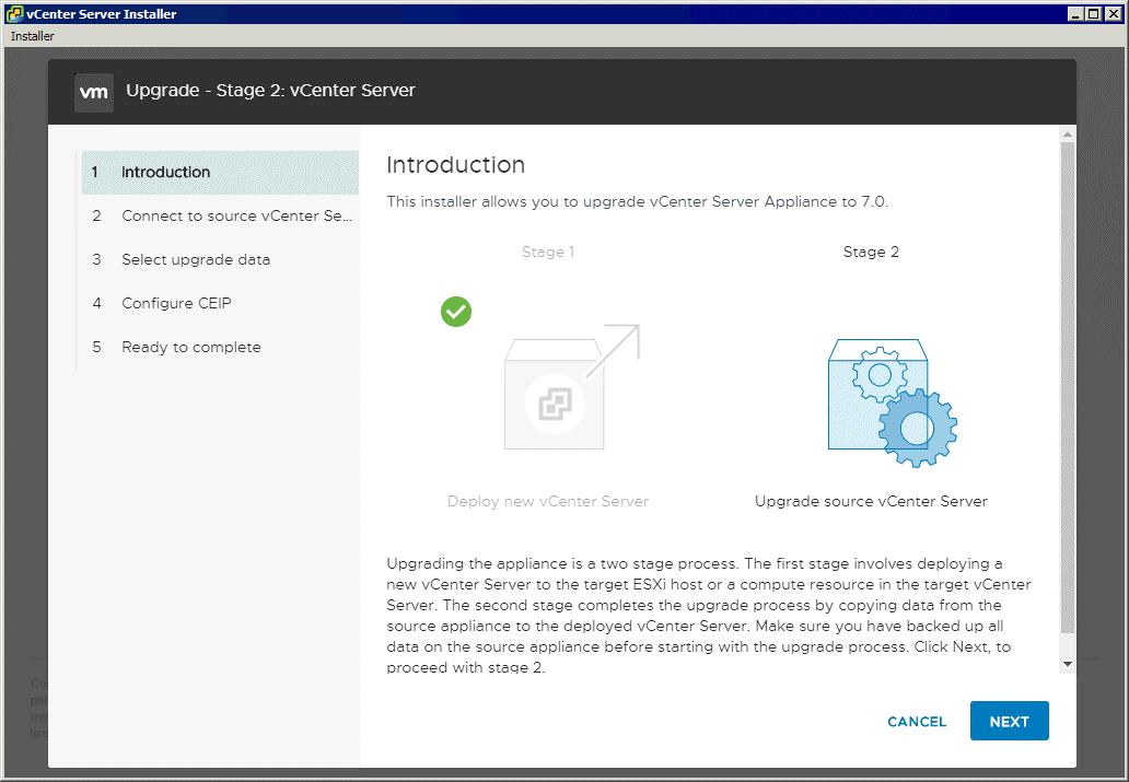 Upgrade to VMware vCenter 7 – A Step-by-Step Guide