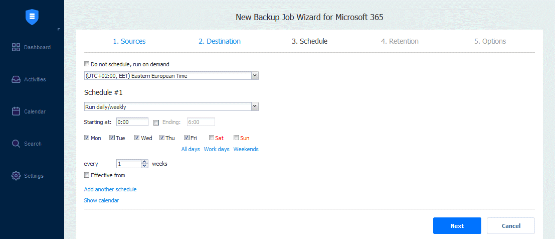 OneDrive for Business Backup with NAKIVO Backup & Replication