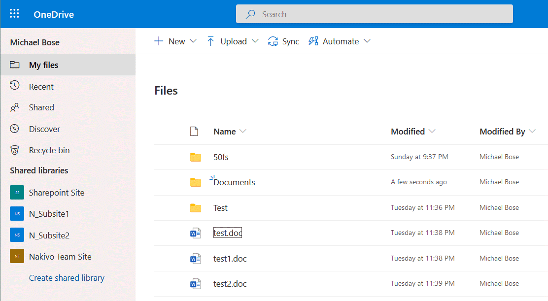 How To Use OneDrive And Configure A Backup Folder
