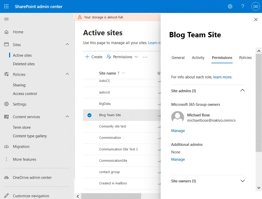 Using a SharePoint Admin Center for SharePoint Central Administration