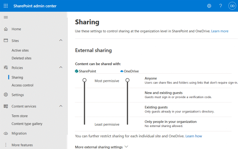 Using a SharePoint Admin Center for SharePoint Central Administration