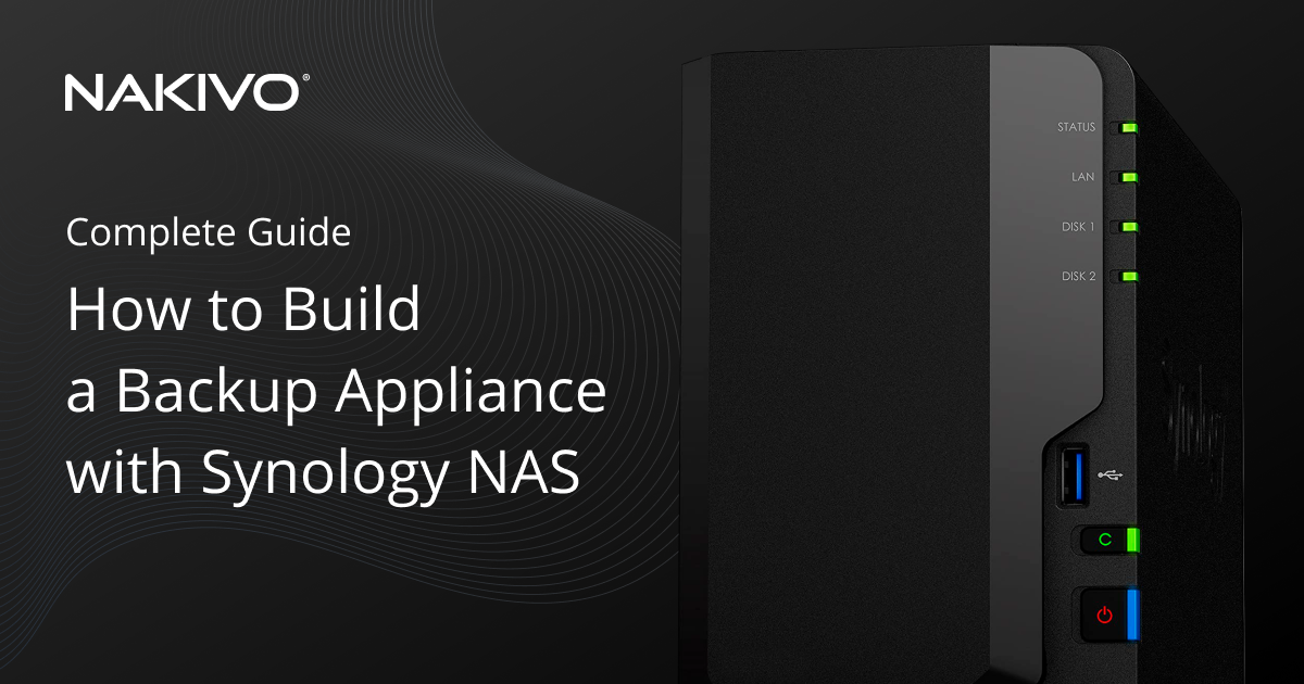 Building a Backup Appliance with Synology NAS