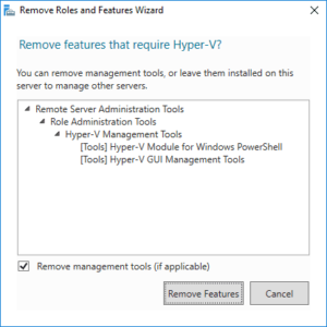 How to Uninstall or Disable Hyper-V in Windows
