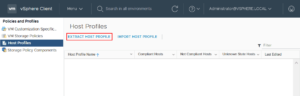 How to Use vSphere Host Profiles