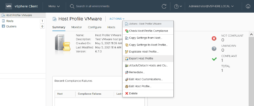 How to Use vSphere Host Profiles