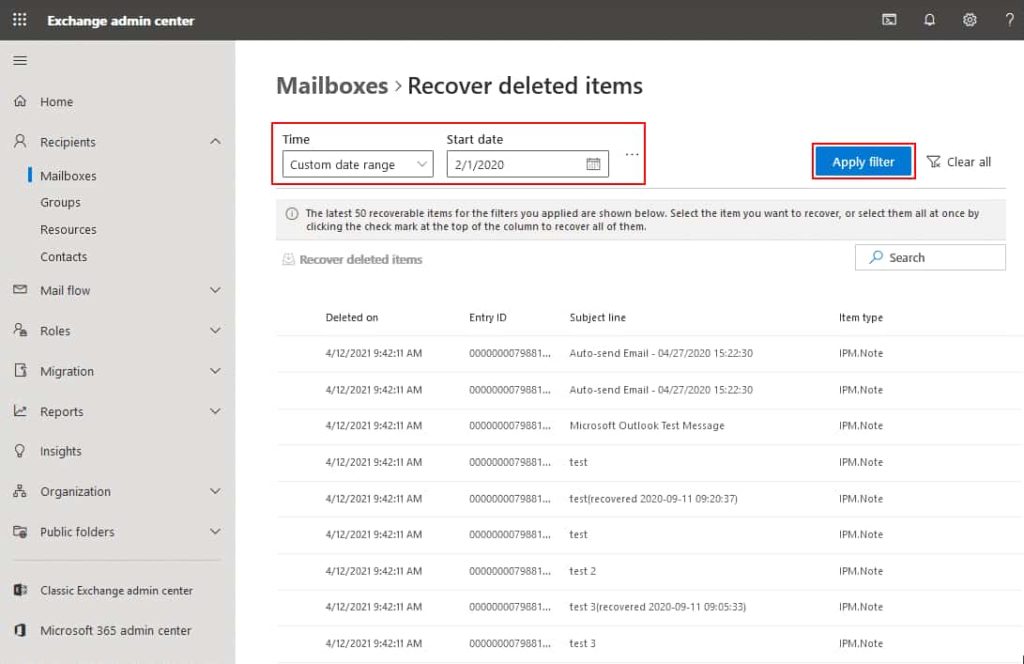 How to Find Old Emails in Office 365