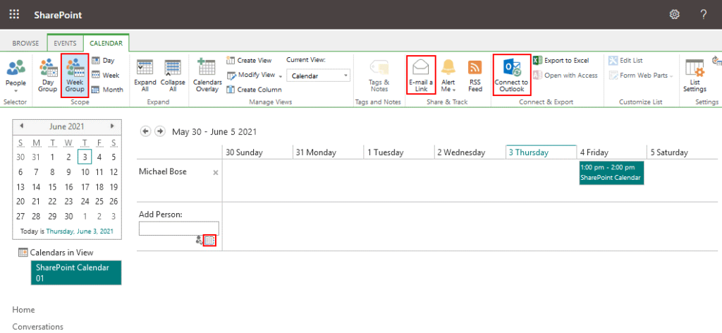 How to Use Сalendar in SharePoint & Outlook for Office 365