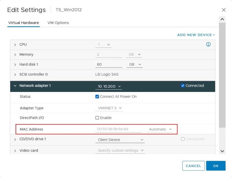 How to Identify a VMware VM Name by IP or MAC address