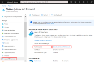 How to Configure Office 365 Active Directory sync in Office 365