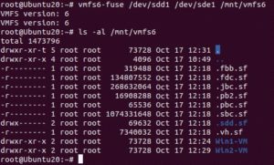What Are the Features of a VMFS File System?