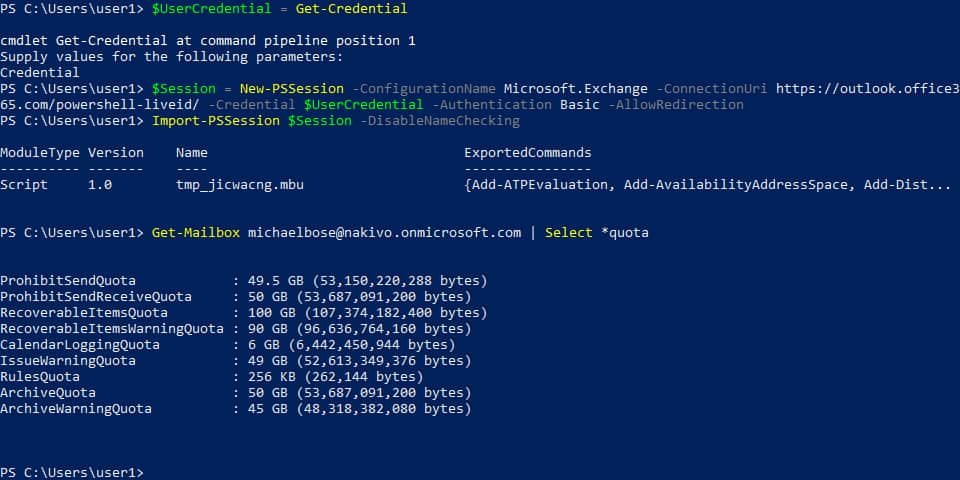 How to Increase Office 365 Mailbox Size Limits