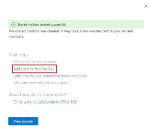 How to Create a Shared Mailbox in Exchange Online
