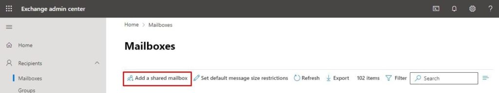 How to Create a Shared Mailbox in Exchange Online