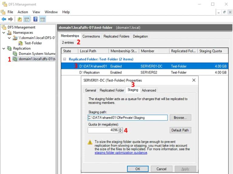 How To Configure Dfs Replication For Windows Server