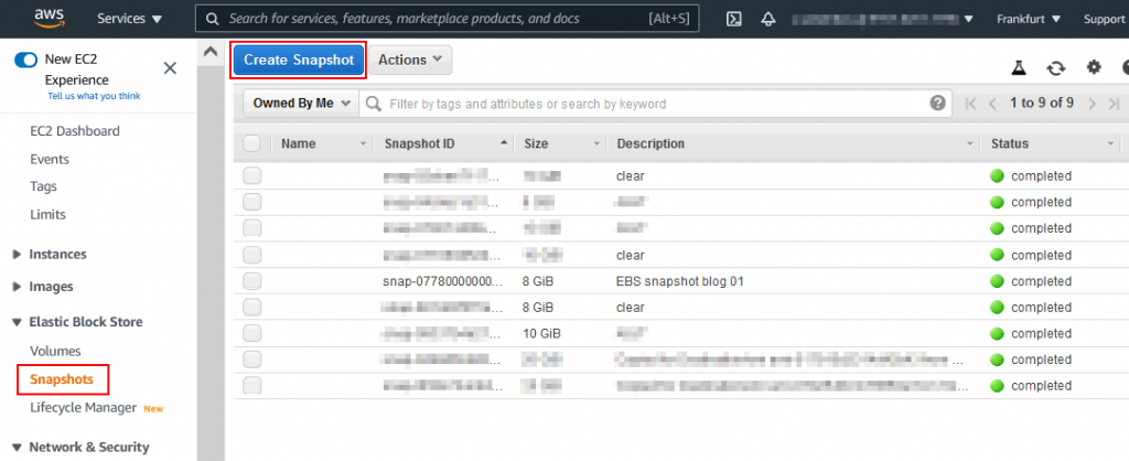 How to Create Snapshot of EC2 Instance for Data Protection