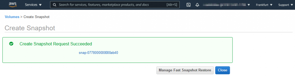 How to Create Snapshot of EC2 Instance for Data Protection
