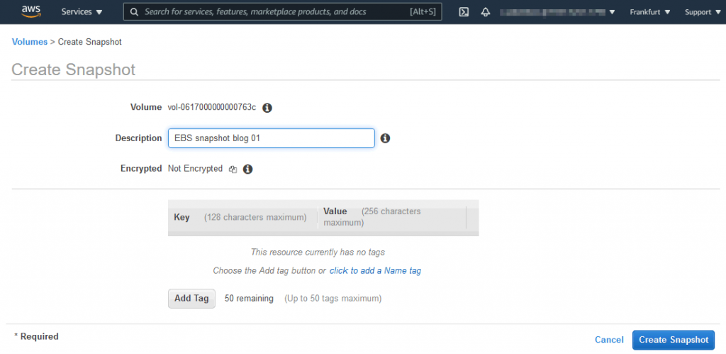 How to Create Snapshot of EC2 Instance for Data Protection