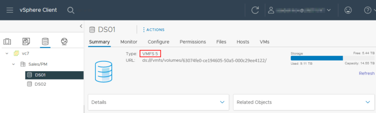 VMFS 5 vs VMFS 6 and How to Migrate from VMFS 5 to 6