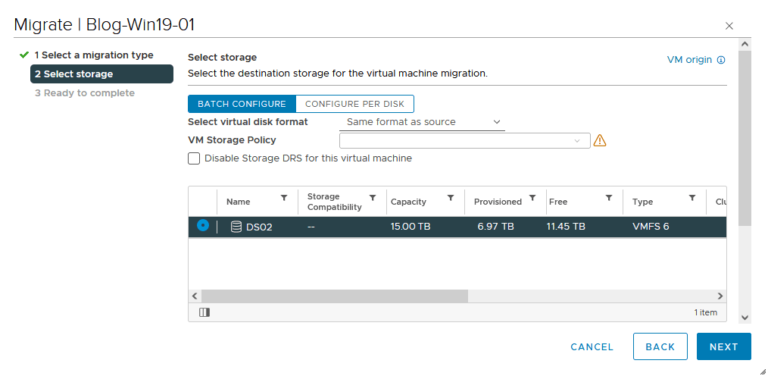 Vmfs 5 Vs Vmfs 6 And How To Migrate From Vmfs 5 To 6
