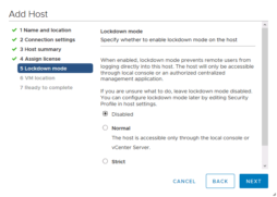 Steps to Configure a VMware ESXi Cluster