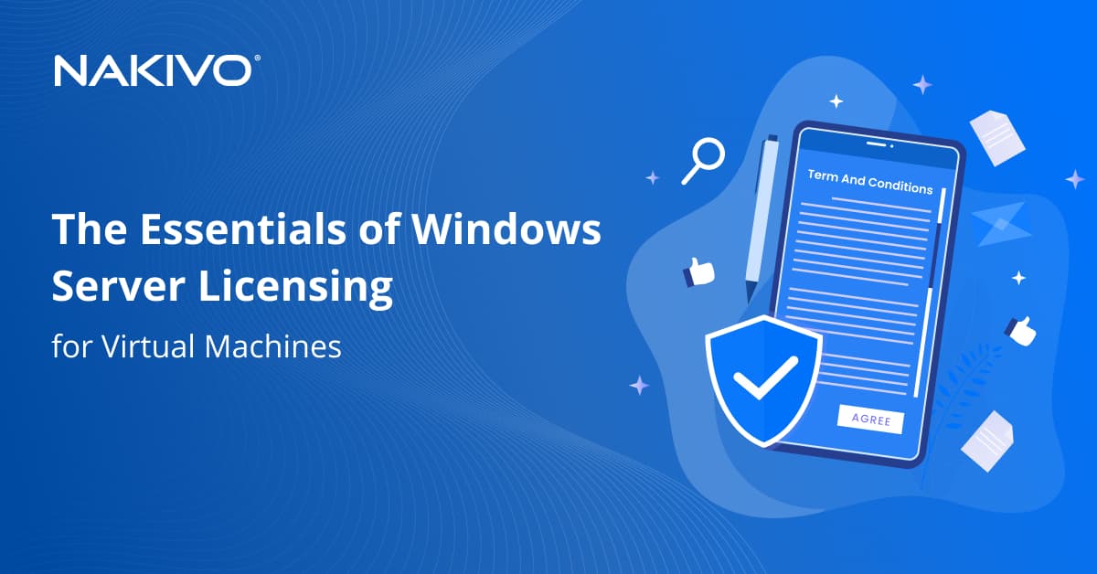 Windows Server Licensing with Windows VMs