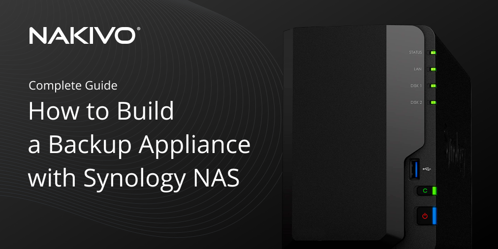 Building a Backup Appliance with Synology NAS