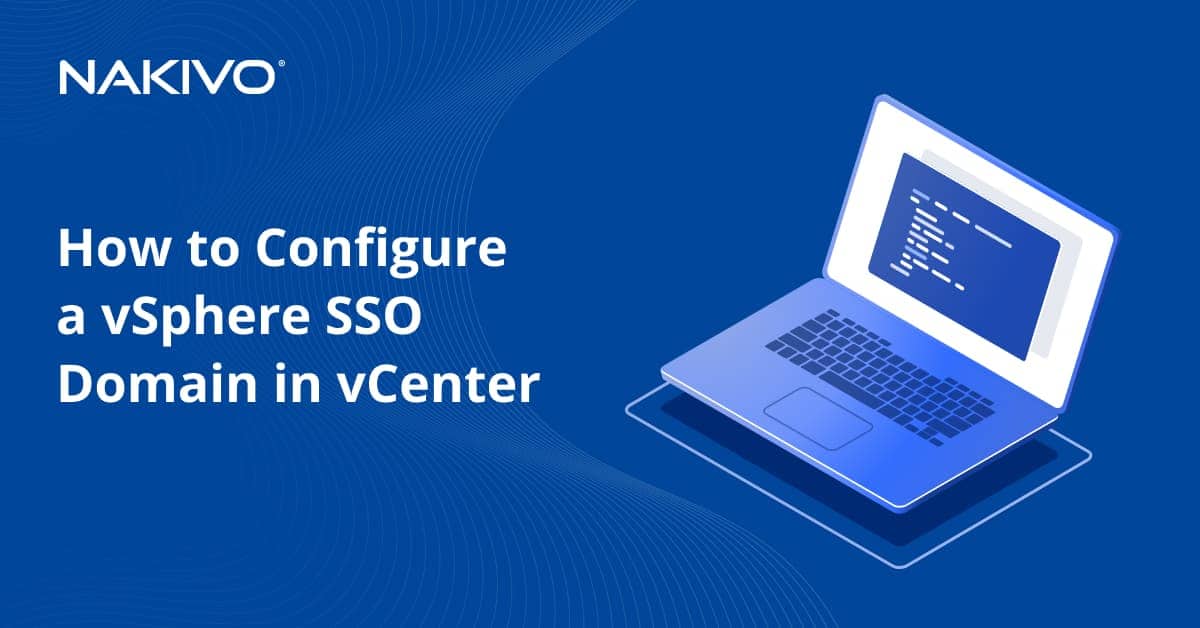 vCenter SSO Configuration in vSphere
